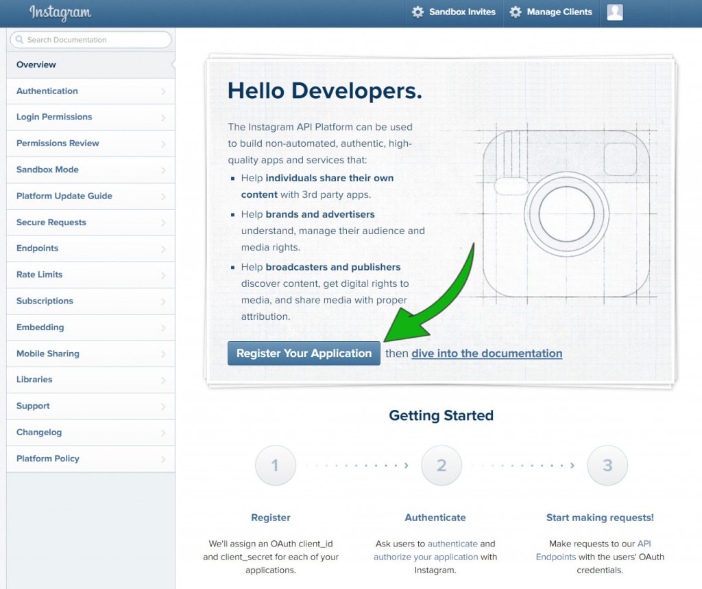 Create Your Own Instagram App HotspotSystem Help Desk